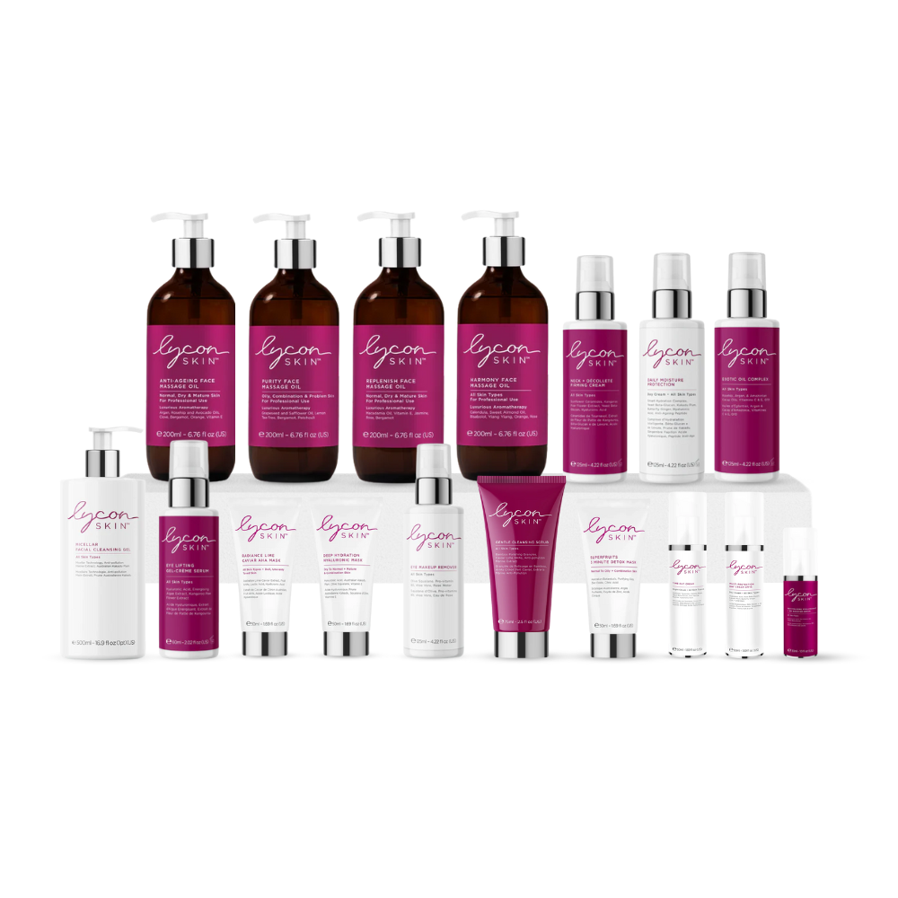 Lycon Skin Professional Kit | Complete 17-Piece Skincare Set
