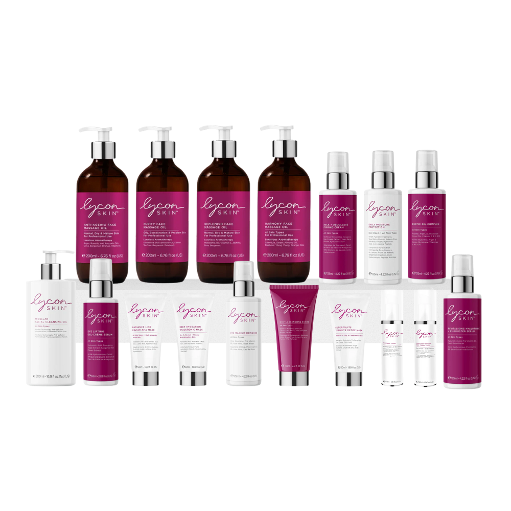 Lycon Skin Professional Kit | Complete 17-Piece Skincare Set