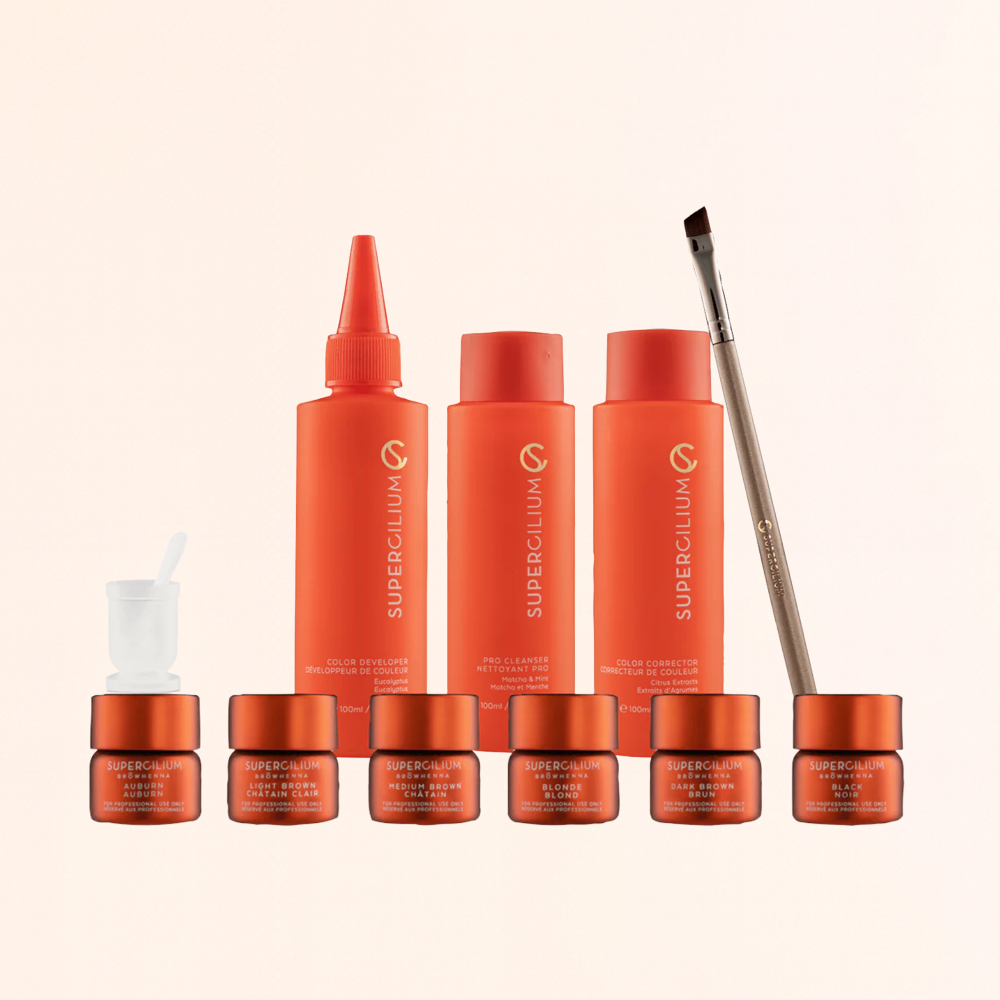 Supercilium Brow Henna Starter Kit | Supercilium Eyebrow Care Routine ...